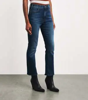 MOTHER The Hustler Ankle Jeans - Blue
