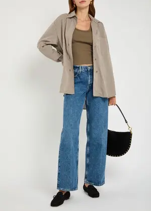 AGOLDE Low Rise Straight-leg Jeans - Blue