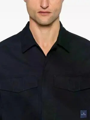 Paul Smith Cotton-nylon Double-pocket Shirt