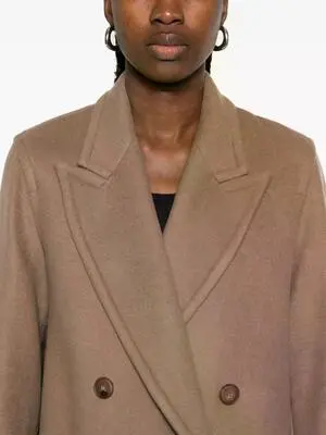 Max Mara Double-breasted Patch-pocket Coat