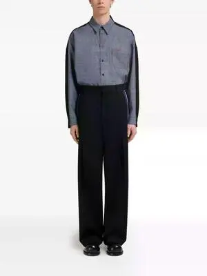 Marni Virgin Wool Straight-leg Trousers