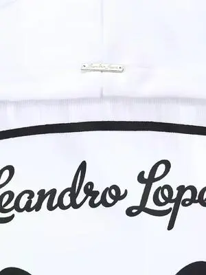 LEANDRO LOPES Logo-print Hoodie