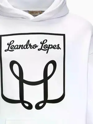 LEANDRO LOPES Logo-print Hoodie