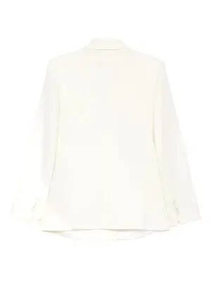 Eleventy Double-breasted Wool Jacket - Neutrals