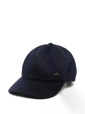 Paul & Shark Cashmere Baseball Cap - Blue