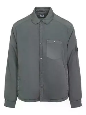 C.P. COMPANY Buttoned Shirt Jacket - Grey