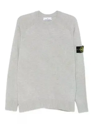 Stone Island Wool Crew Neck Sweater