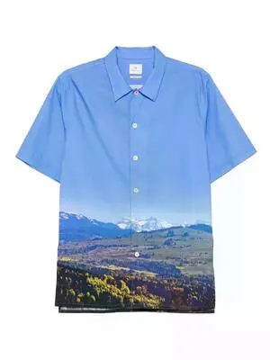 Paul Smith Landscape Print Shirt
