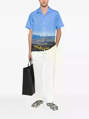 Paul Smith Landscape Print Shirt