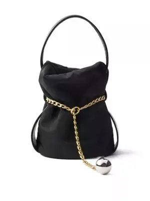 Prada Mini Bucket Bag With Chain