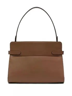 LE TANNEUR Leather Buckle Tote Bag