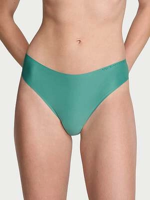 Victoria's Secret Body Victoria Flex Mid-rise Thong Panty - Blue
