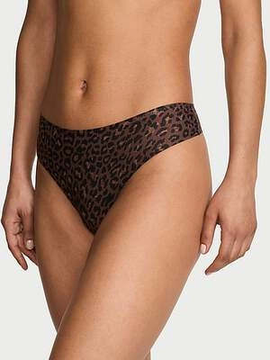 Victoria's Secret Body Victoria Flex Mid-rise Thong Panty - Print