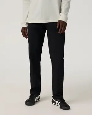 Vuori Meta™ Twill Athletic Slim Pants - Black