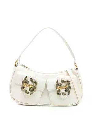 Just Cavalli Snake-buckle Tote