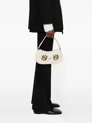 Just Cavalli Snake-buckle Tote