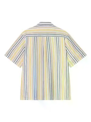 Carhartt Work In Progress Stripe Short-sleeve Shirt - Yellow