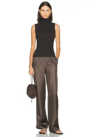 Enza Costa Cashmere Jersey Shell Top