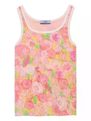 Prada Printed Camis Tanks For Women