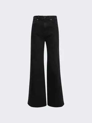Khaite Wide Leg Flare Jeans