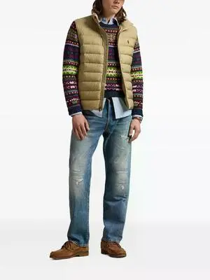 Polo Ralph Lauren Embroidered-logo Quilted Gilet