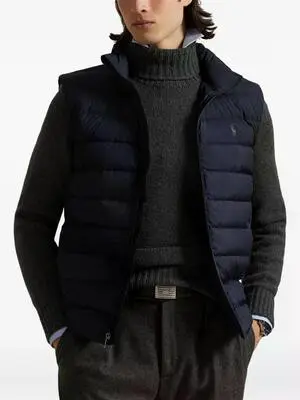Polo Ralph Lauren Padded Sleeveless Gilet - Blue