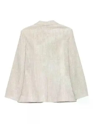 ALYSI Single-breasted Velvet Blazer