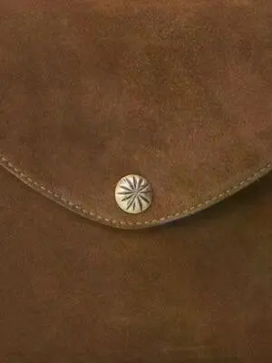 Ralph Lauren Suede Envelope Cross Body Bag