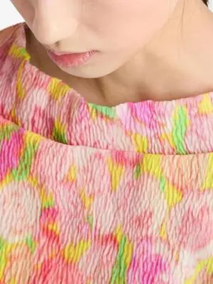 Prada Floral-print Mini Dress