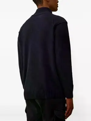 C.P. COMPANY Half-zip Lens Detail Sweater