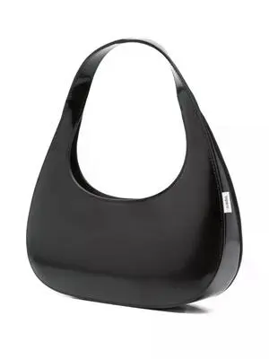 Coperni Leather Shoulder Bag - Black