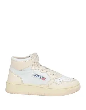 AUTRY Leather High-top Sneakers - White