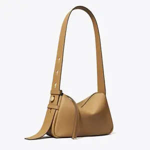 Structured Calfskin Leather Shoulder Bags