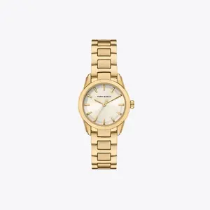 Tory Burch Small Miller Watch - Ivory/pale Gold