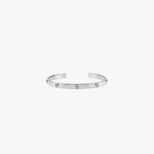 Tory Burch Icon Stud Cuff - Tory Silver