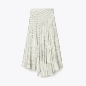Tory Burch Asymmetrical Viscose Skirt