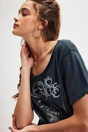 Daydreamer Stevie Bella Donna Off-the-shoulder Tee