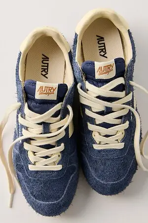 AUTRY Windspin Suede Low-top Sneakers - Bluet/rut