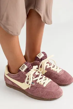 AUTRY Windspin Suede Low-top Sneakers - Chia/rut
