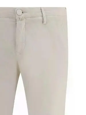 Jacob Cohen Button-closure Cotton Trousers