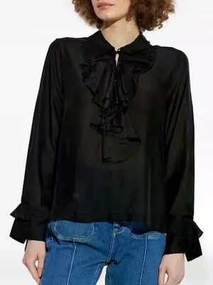 Munthe Ruffled-cuff Blouse