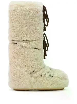 Women's lace-up snow boots