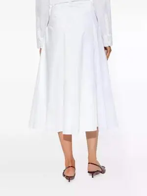 Jacquemus Panelled Flared Midi Skirt