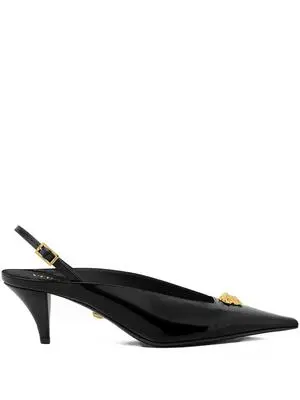 Versace Medusa-head Pointed-toe Mules