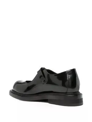 Moschino Buckle-fastening Patent-leather Pumps - Black
