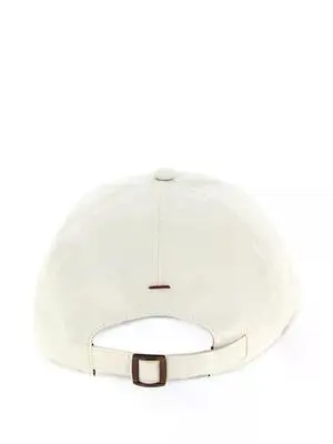 Brunello Cucinelli Logo-embroidered Baseball Cap - White