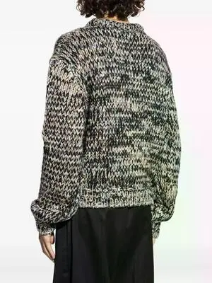 LEMAIRE Textured Wool Sweater - Grey
