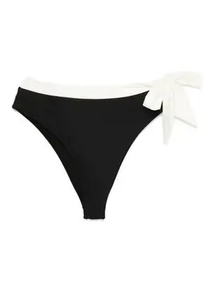 AWAY THAT DAY Tahiti Bikini Bottoms - Black