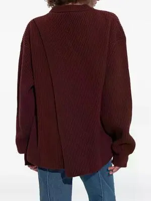 JIL SANDER Ribbed Wool Sweater