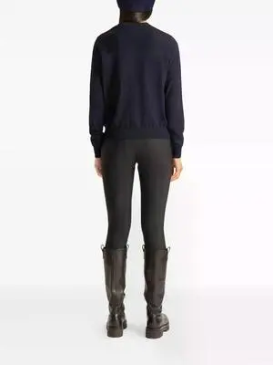Fusalp Striped-detail Sweater - Blue